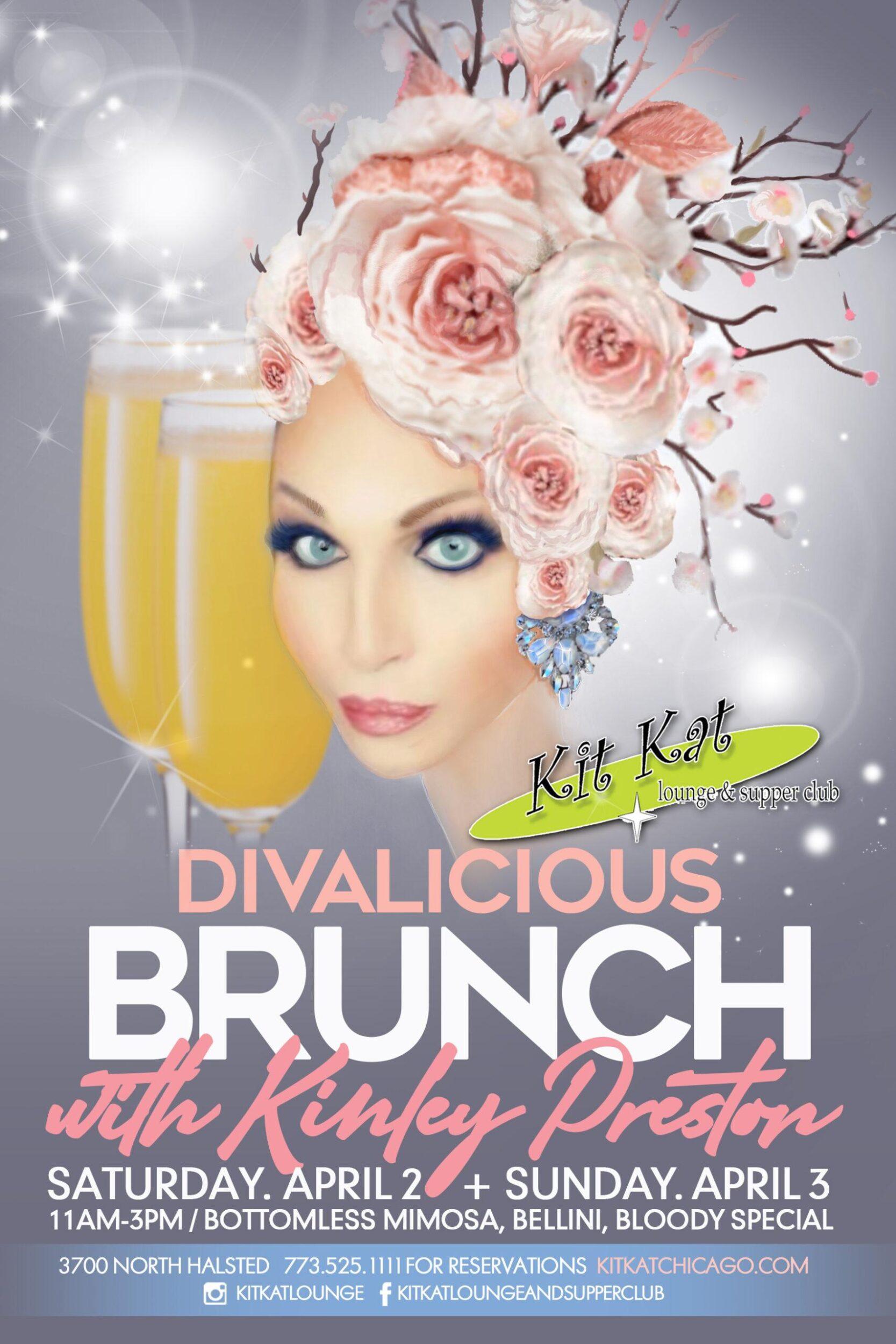 Divalicious Brunch With Kinley Preston • Kit Kat | Drag Show Chicago