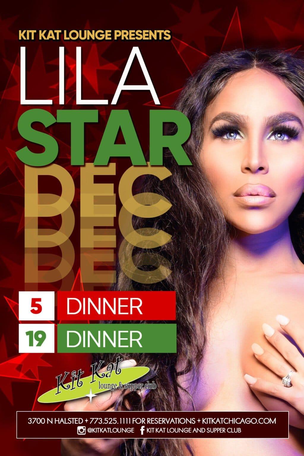 Lila Star December 2023 Kit Kat Chicago s Best Drag Show Lounge Lila Star December 2023 Kit Kat Chicago s Best Drag Show Lounge