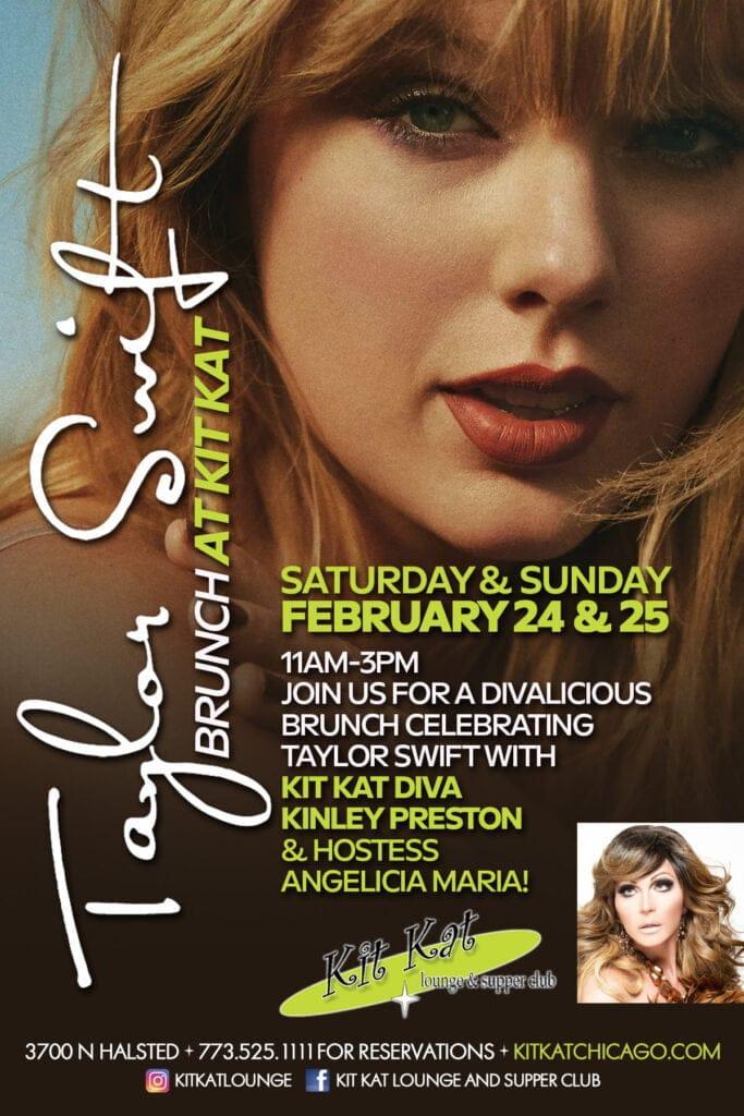 Taylor Swift Drag Brunch with Kinley Preston & Angelicia Maria • Kit ...