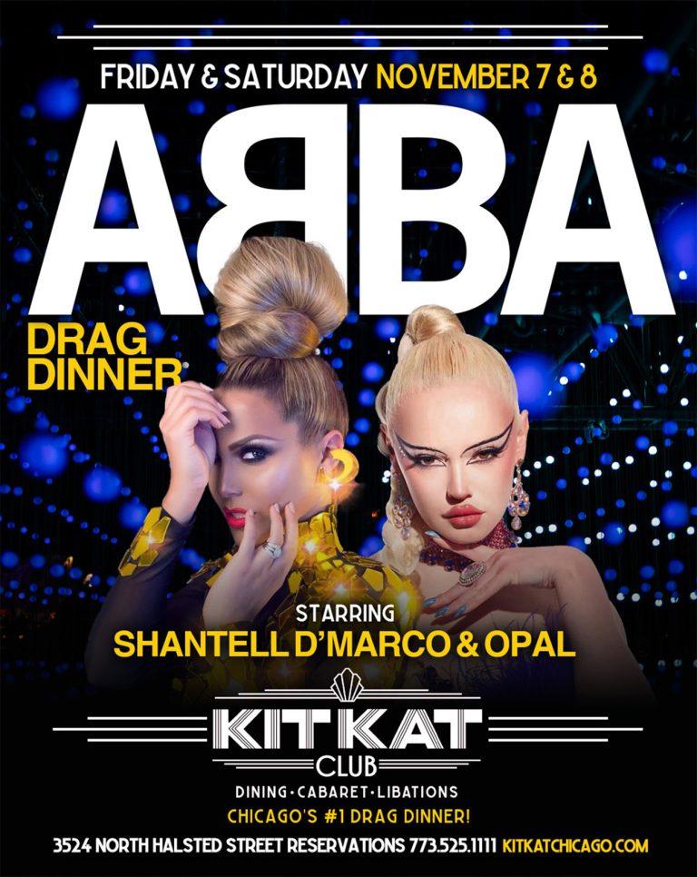 The ABBA Drag Dinner • Kit Kat | Drag Show Chicago